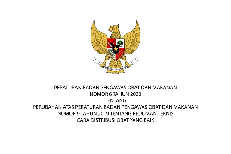 Peraturan BPOM Nomor 6 Tahun 2020
